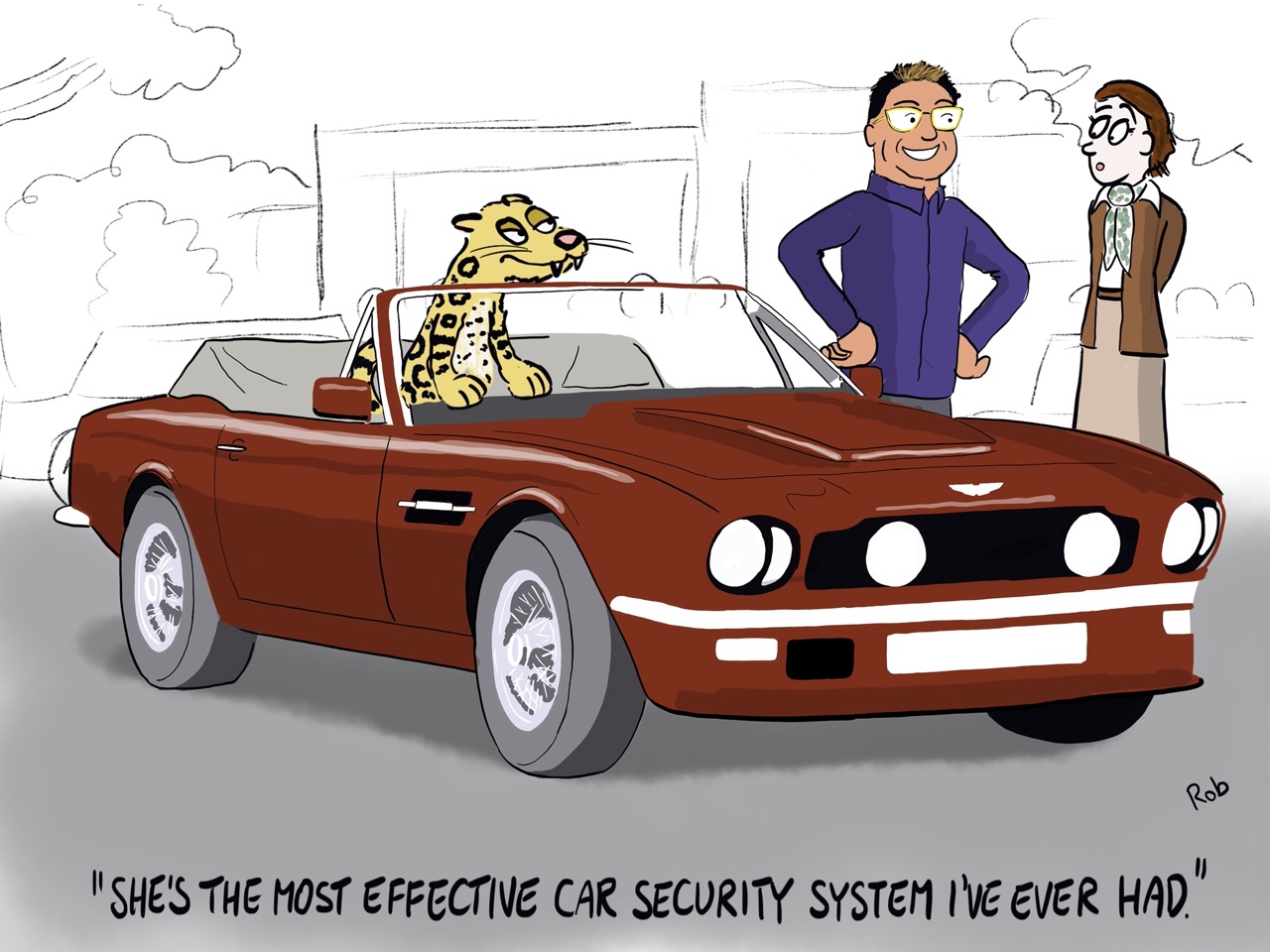 Aston Martin - Moving Cartoons