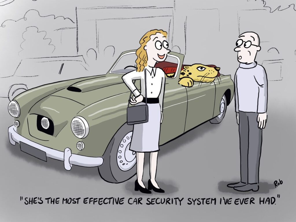 Bristol Car Cartoons | British Luxury Art | Moving Cartoons