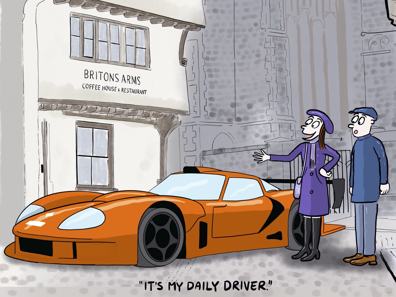 Marcos Mantara GT - Moving Cartoons
